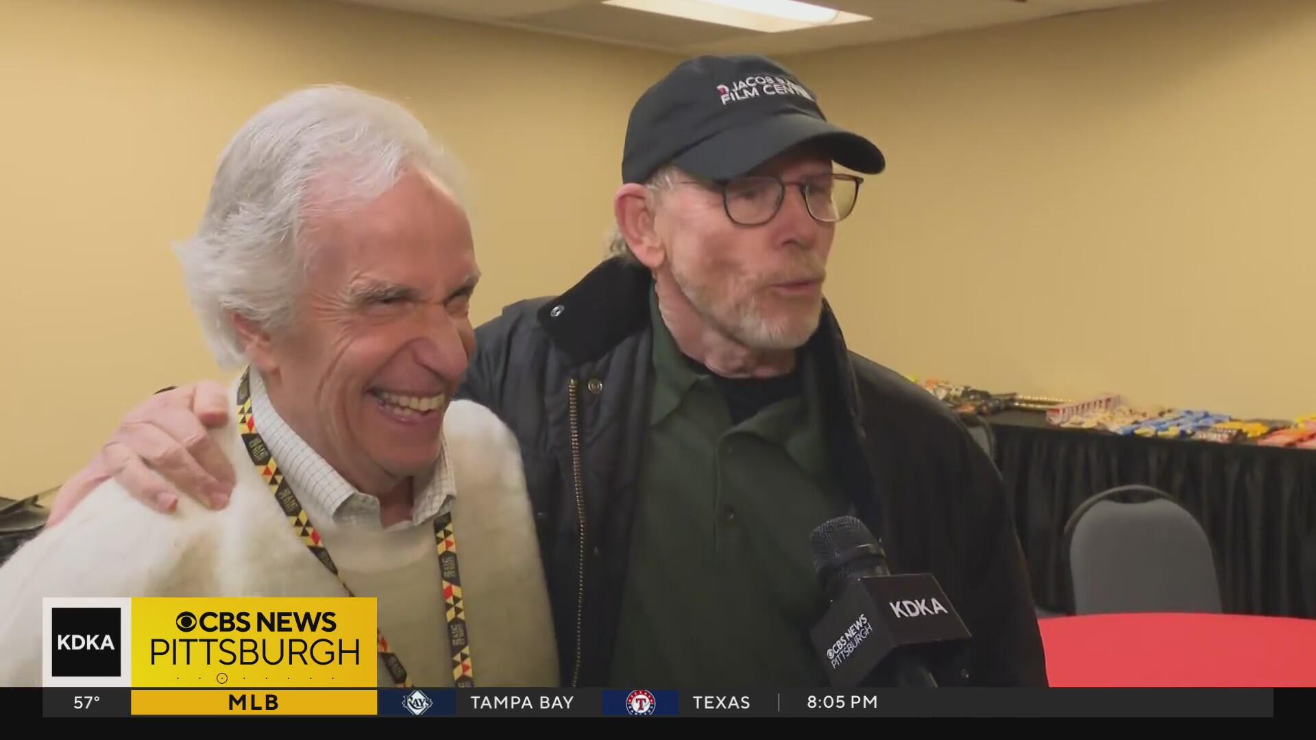 Ron Howard and Henry Winkler talk "Happy Days" reunion at Steel City ...