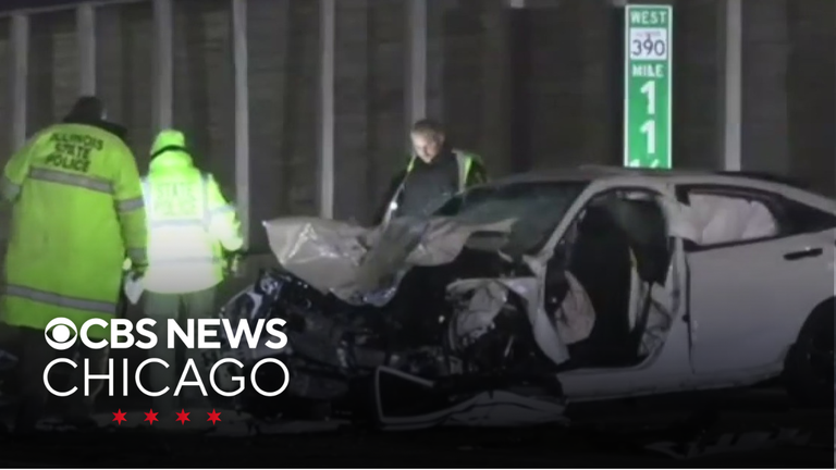 Westbound lanes reopened after wrong-way crash on I-390 at Meacham Road ...