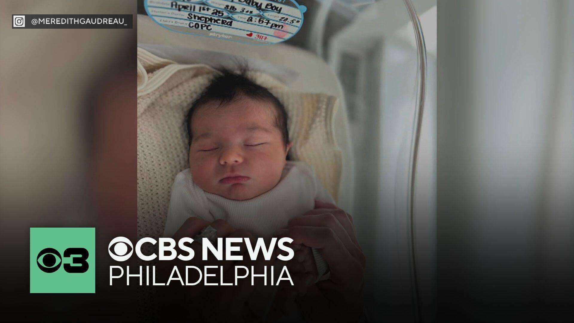 Meredith Gaudreau welcomes Carter, 3rd child with late husband Johnny ...