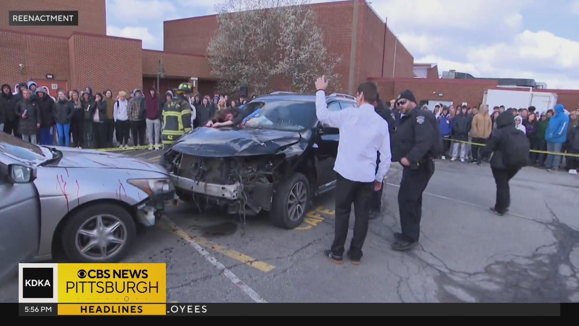 Mock crash at Mars Area High School shows the perils of driving under ...