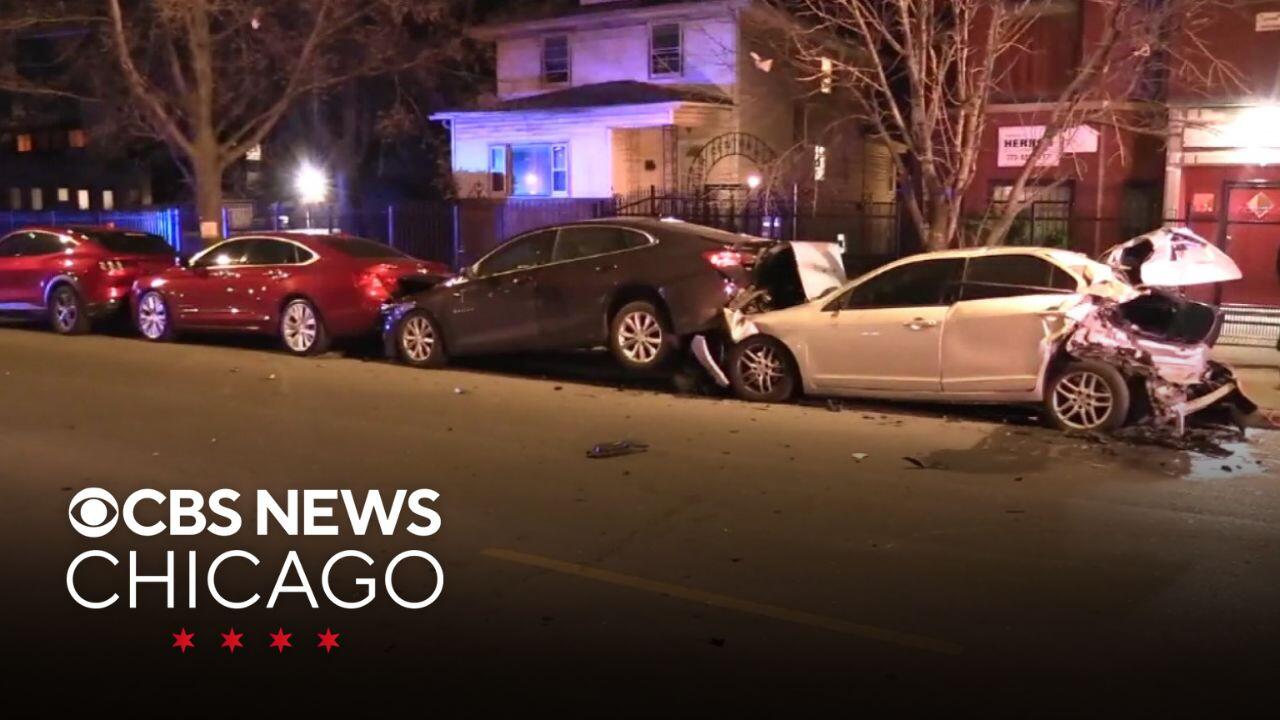 Search underway for driver who damaged multiple parked cars on Chicago ...