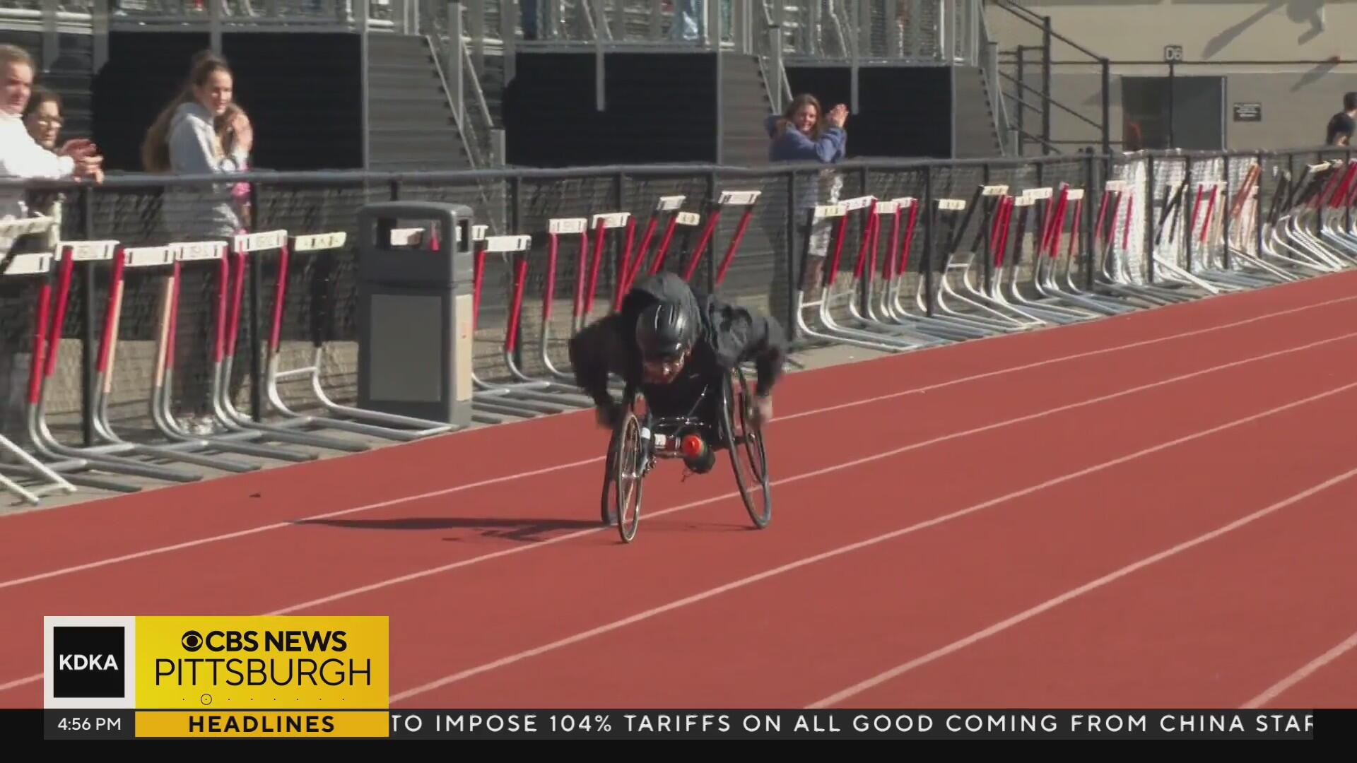 Upper St. Clair adaptive athlete breaking barriers, competing on middle ...