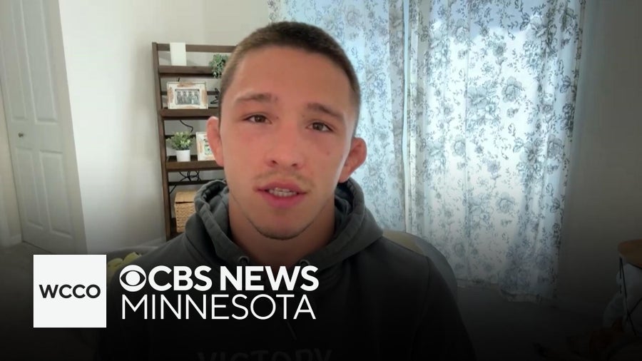 Minnesota wrestler Mitch McKee remains undefeated in MMA - CBS Minnesota