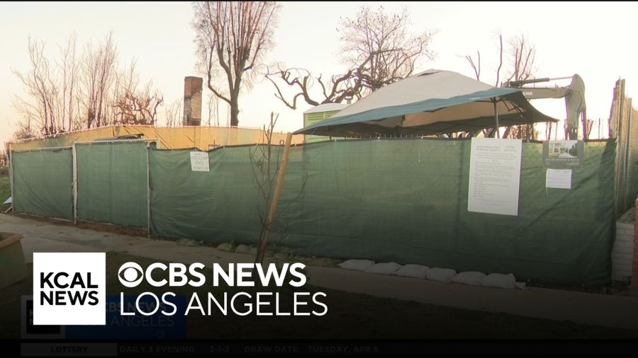First rebuilding permit issued for Eaton Fire burn scar - CBS Los Angeles