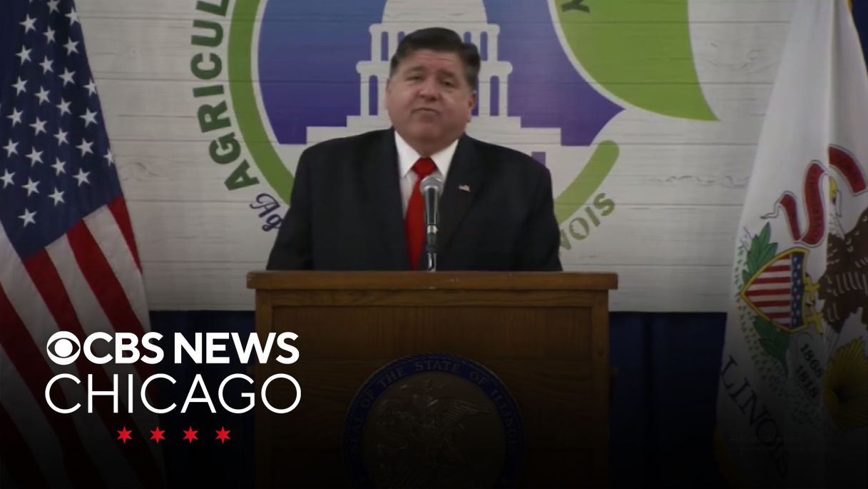 Illinois Gov. JB Pritzker seeks to reassure farmers, agriculture workers at Trump tariffs take ...