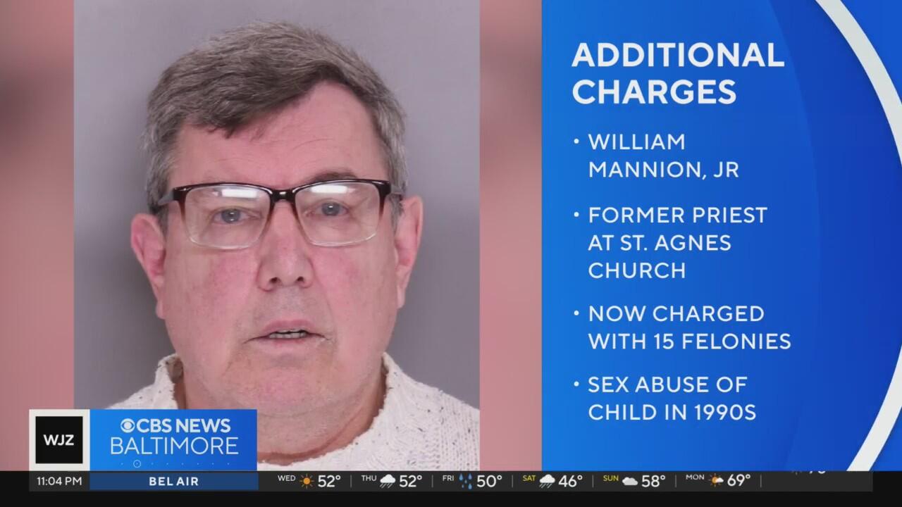 Ex-Baltimore priest accused of sex abuse indicted on 15 charges - CBS ...