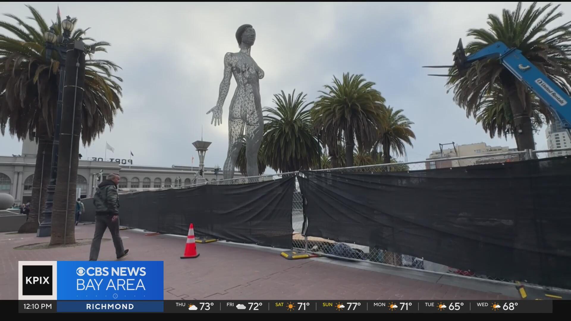 San Francisco's giant new "R-Evolution" statue to be officially ...