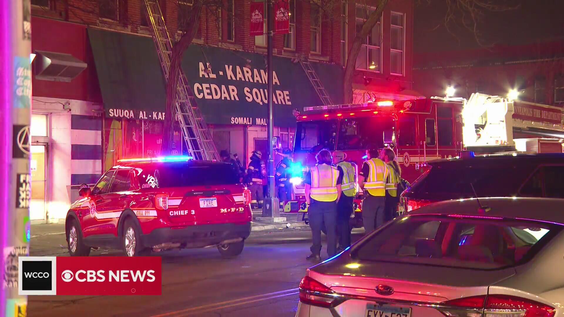 Minneapolis firefighters rescue possible overdose victim from burning ...