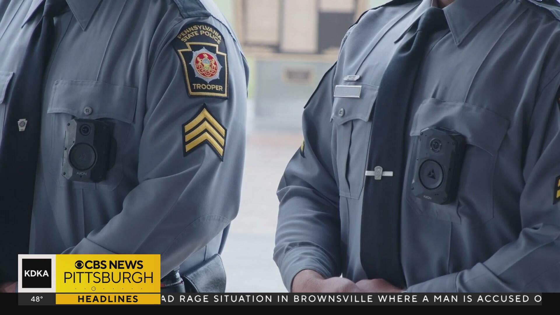 Every state trooper in Pennsylvania will now be fitted with body cameras - CBS Pittsburgh