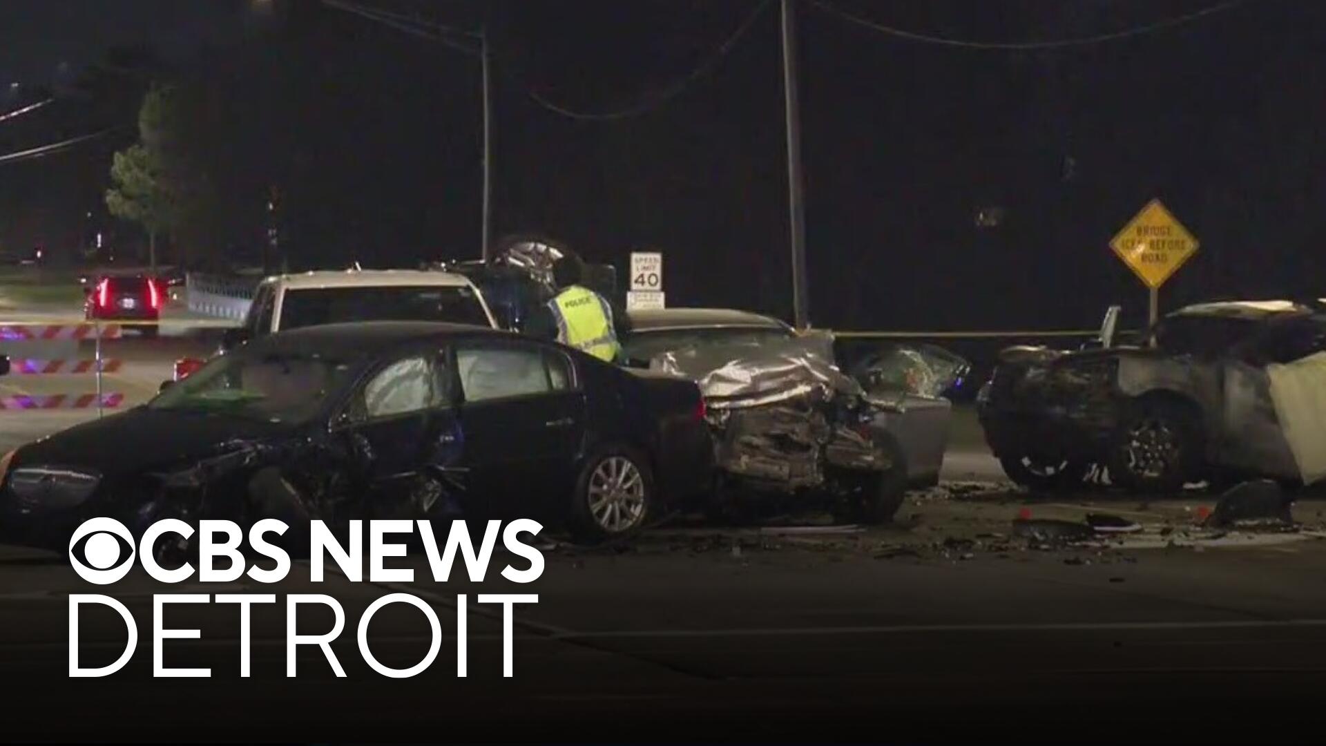 2 dead, 2 injured in Sterling Heights crash involving 6 vehicles - CBS ...