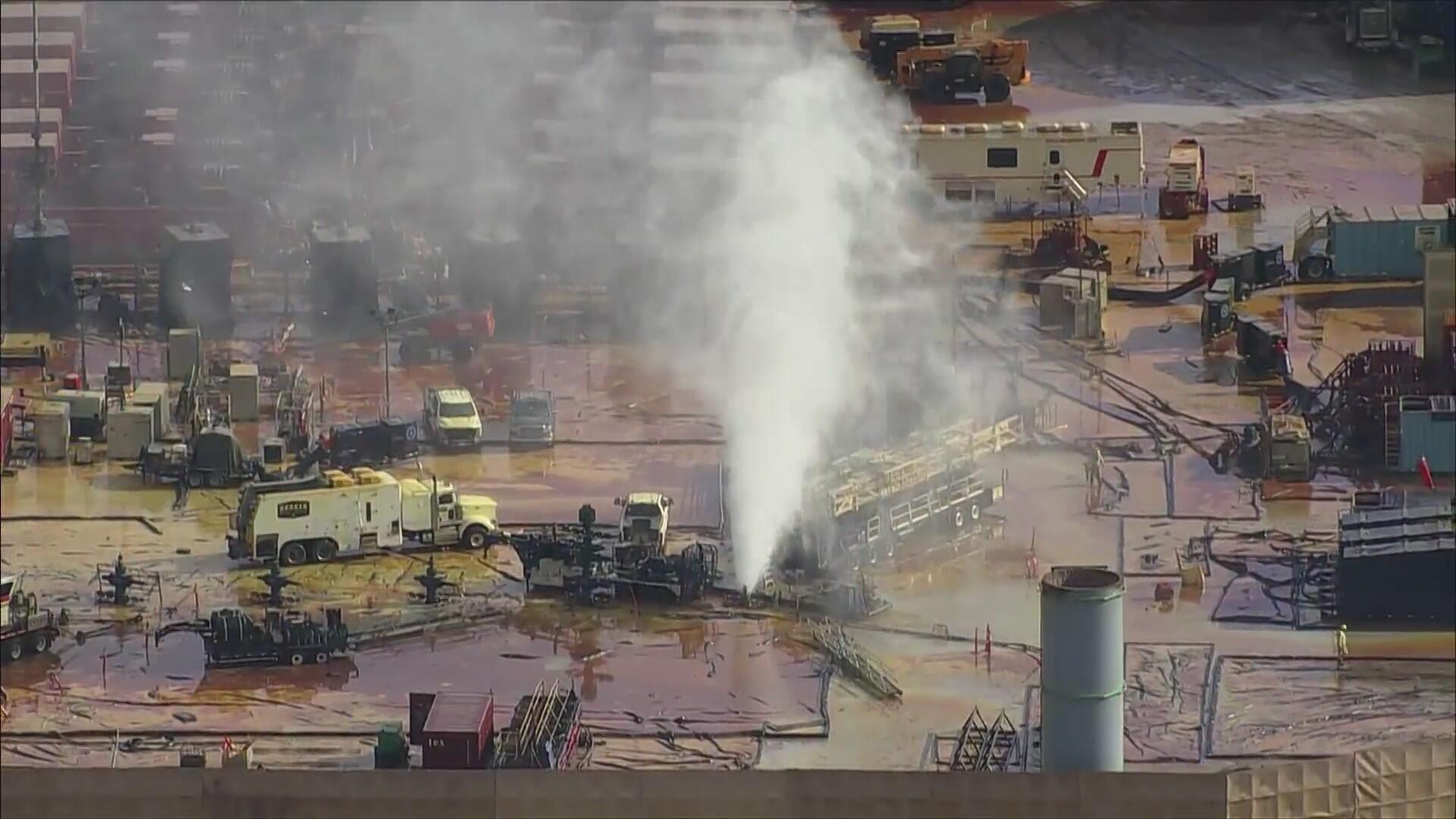 Recovery efforts begin after oil and gas "containment loss" in Northern ...