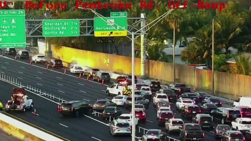 10 people, including 2 children, hospitalized after 3-car crash on I-95 ...