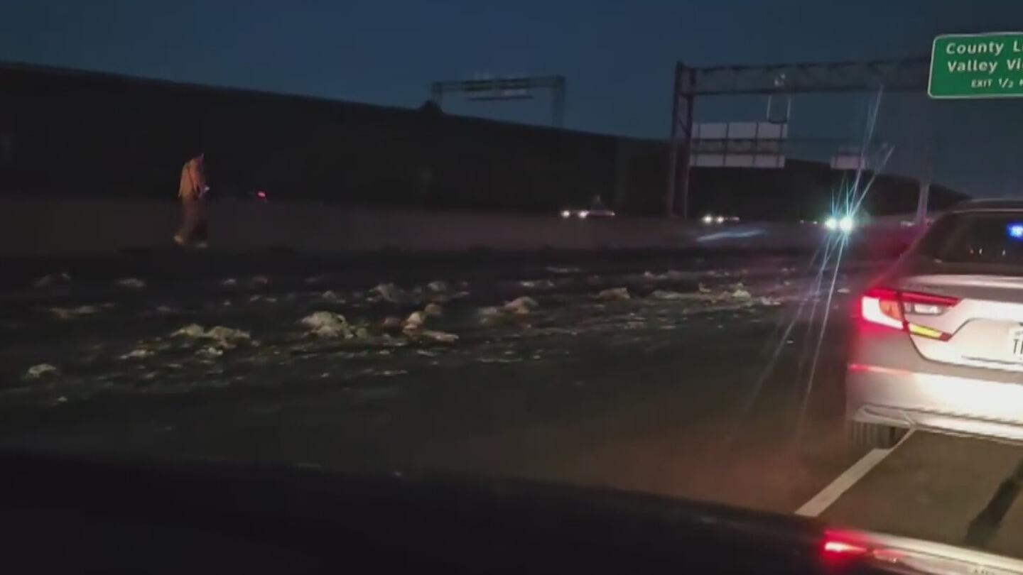 Meat processing truck spill causes chain reaction crash on Fort Worth ...