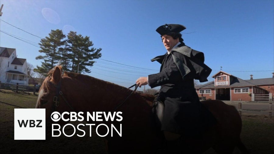 Paul Revere's ride from Boston recreated 250 years later as 2 men ...