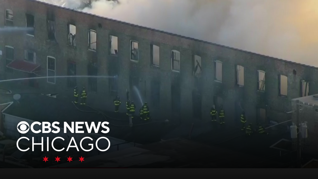 Firefighters battle 2-alarm warehouse fire for nearly 5 hours on ...