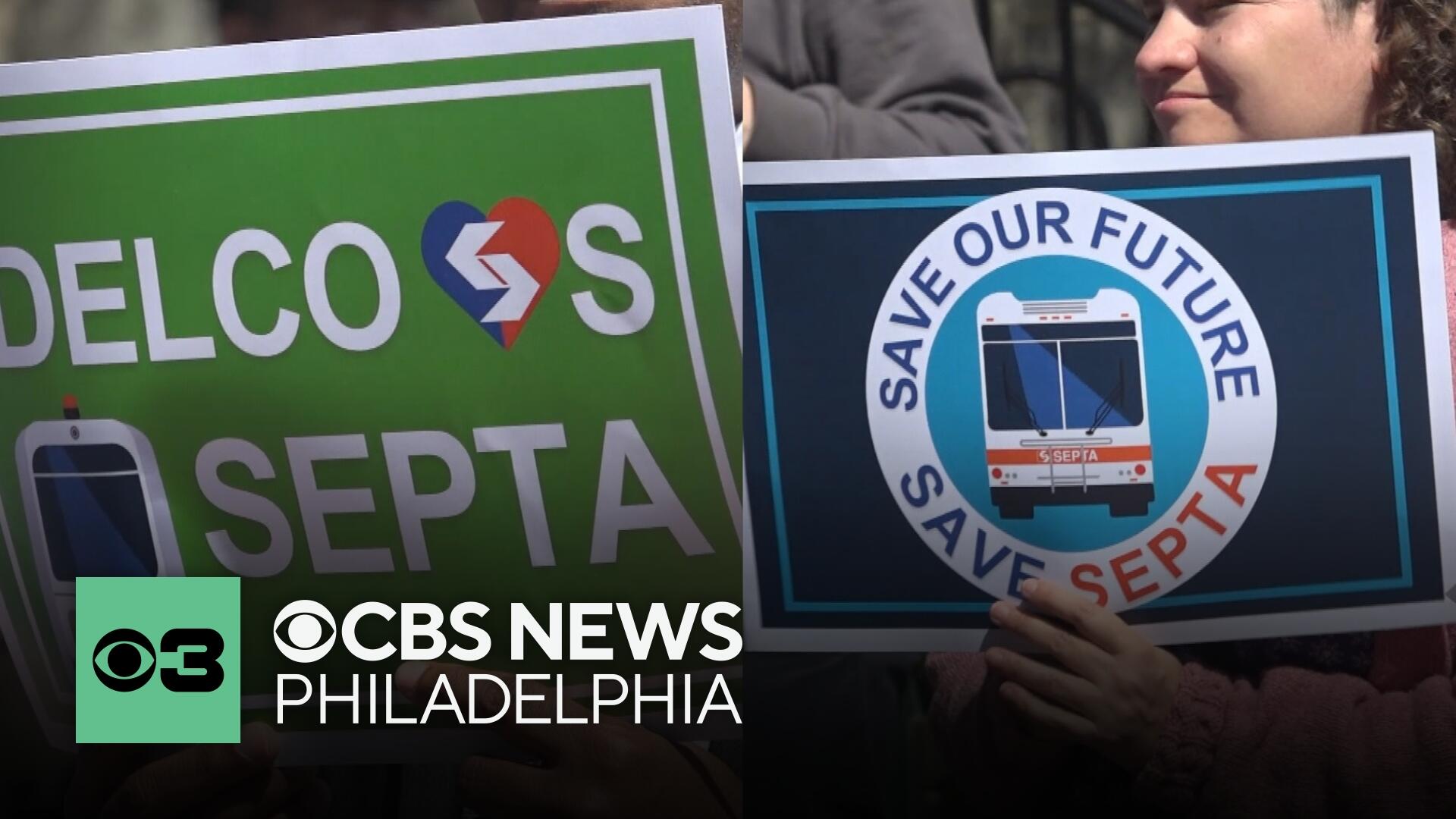 Elected officials join transit advocates in Delaware County call for a ...