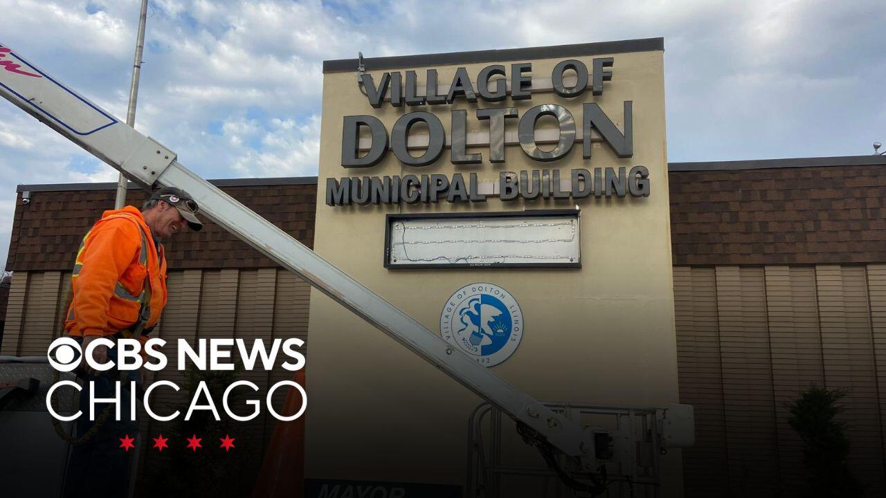 Outgoing Dolton Mayor Tiffany Henyard's name removed from outside ...
