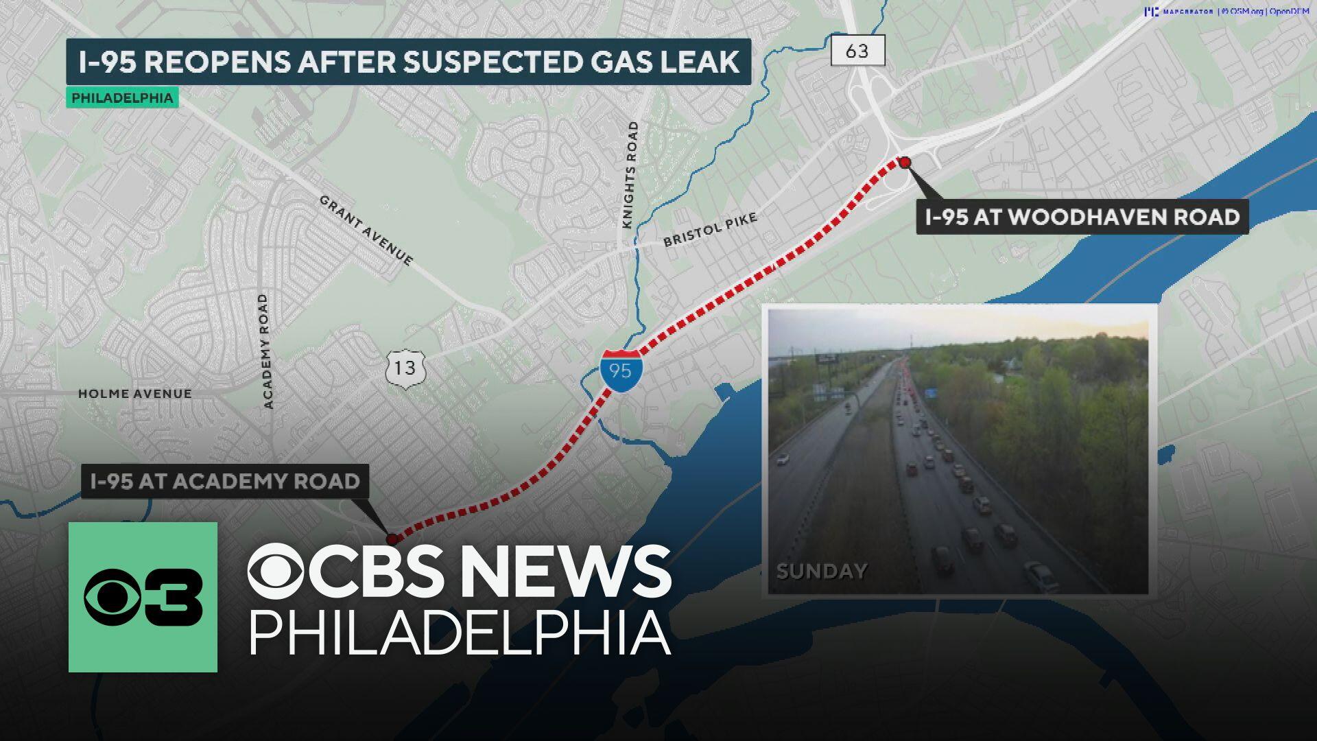 PECO says damage to gas main that forced I-95 closure in Philadelphia ...
