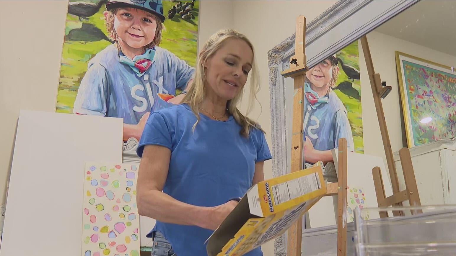 Dallas artist turns trash into treasure with stunning cereal box ...