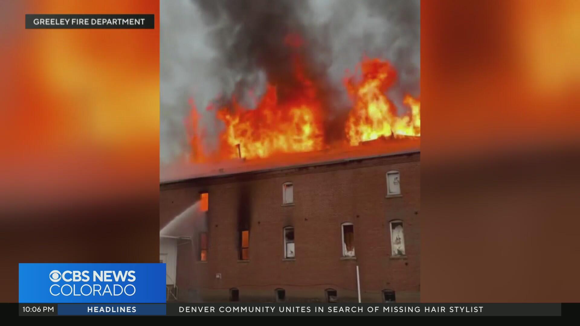 Greeley Fire Department responds to 2-alarm warehouse fire in Northern ...