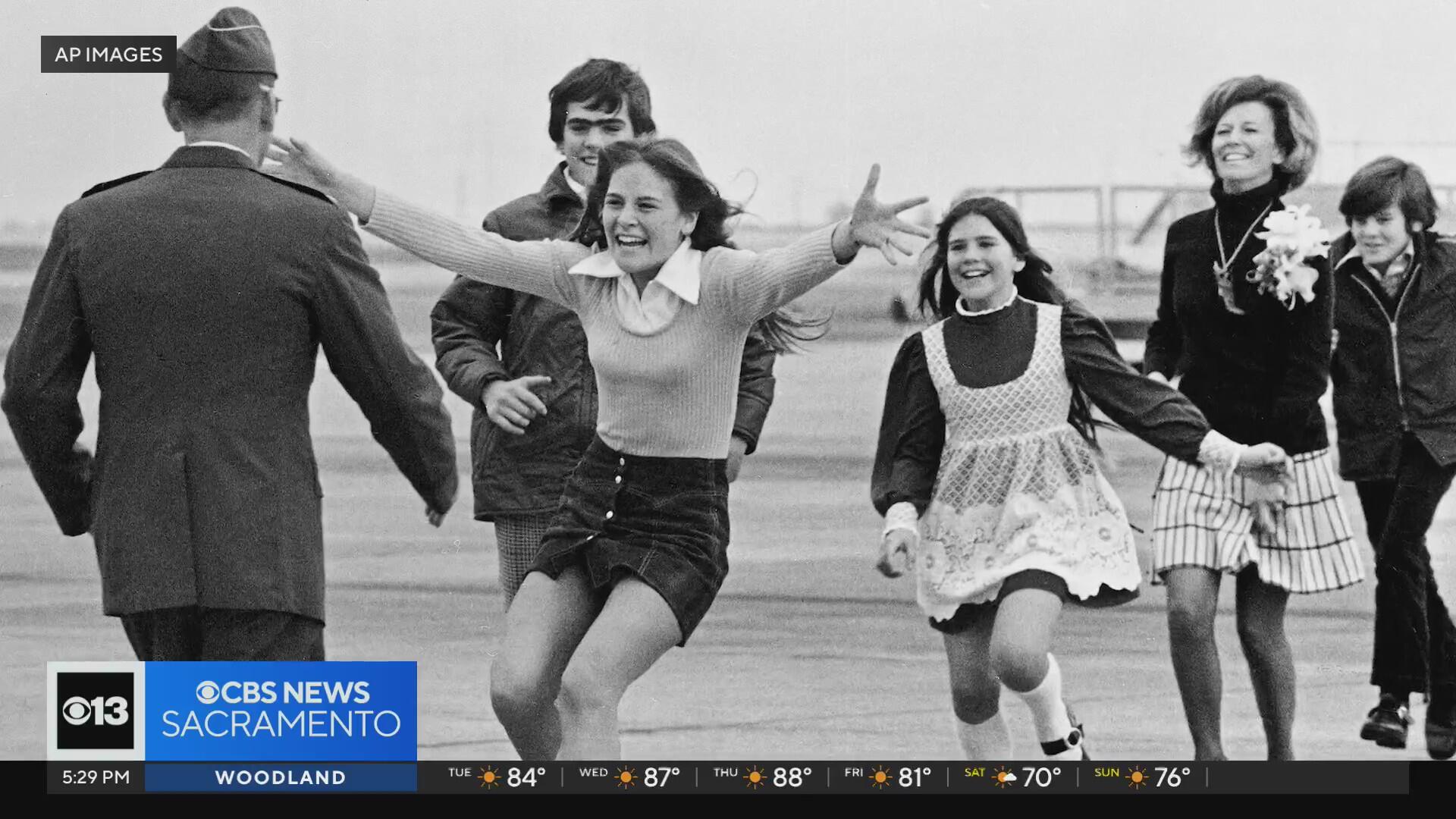 Daughter in iconic Vietnam War photo "Burst of Joy" reflects: "It's still very fresh in my heart ...