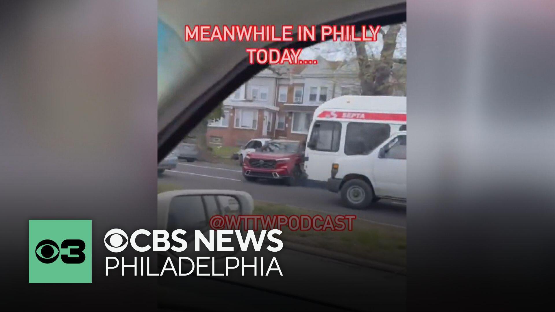 Bus driver who pushed car down Philadelphia street hit gas instead of ...