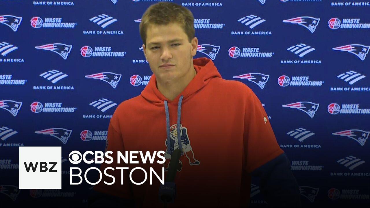 What Drake Maye had to say about Mike Vrabel, Patriots' offseason moves and Will Campbell's ...