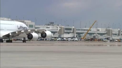 Lufthansa celebrates inaugural flight of world's largest passenger ...