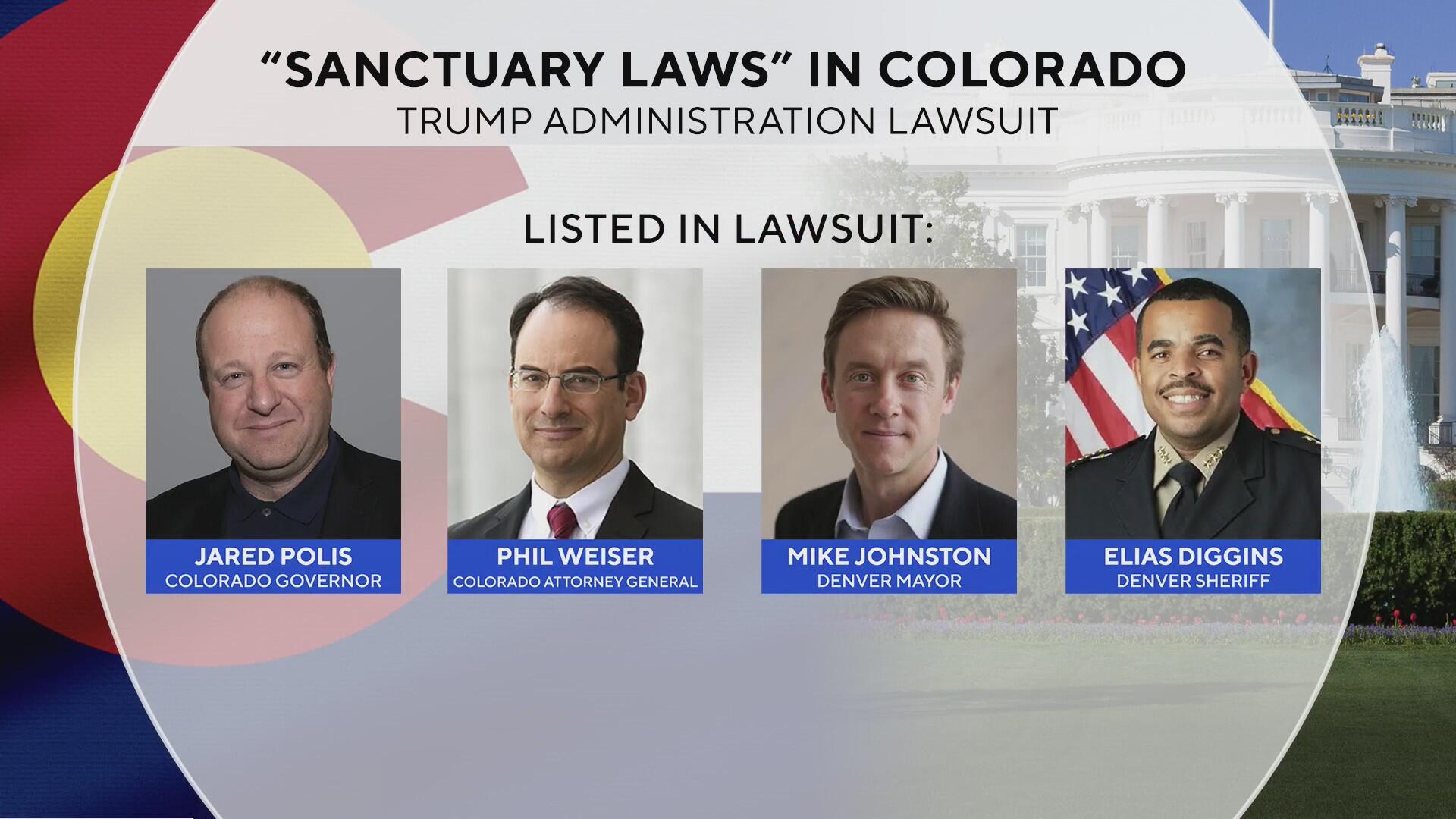 Department of Justice suing state of Colorado, city of Denver, local ...