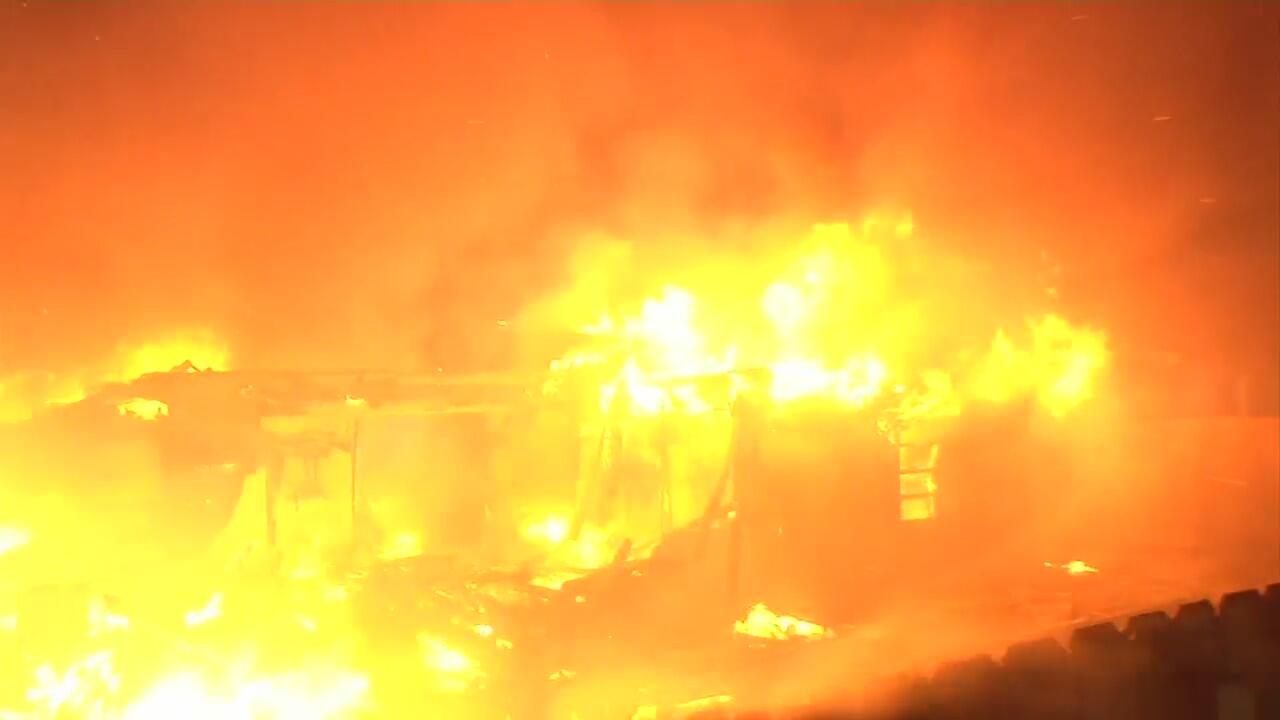2 dead after massive fire, explosions at Miami Gardens home - CBS Miami