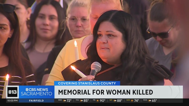Community mourns together after Hughson mother of two dies in murder-suicide - CBS Sacramento