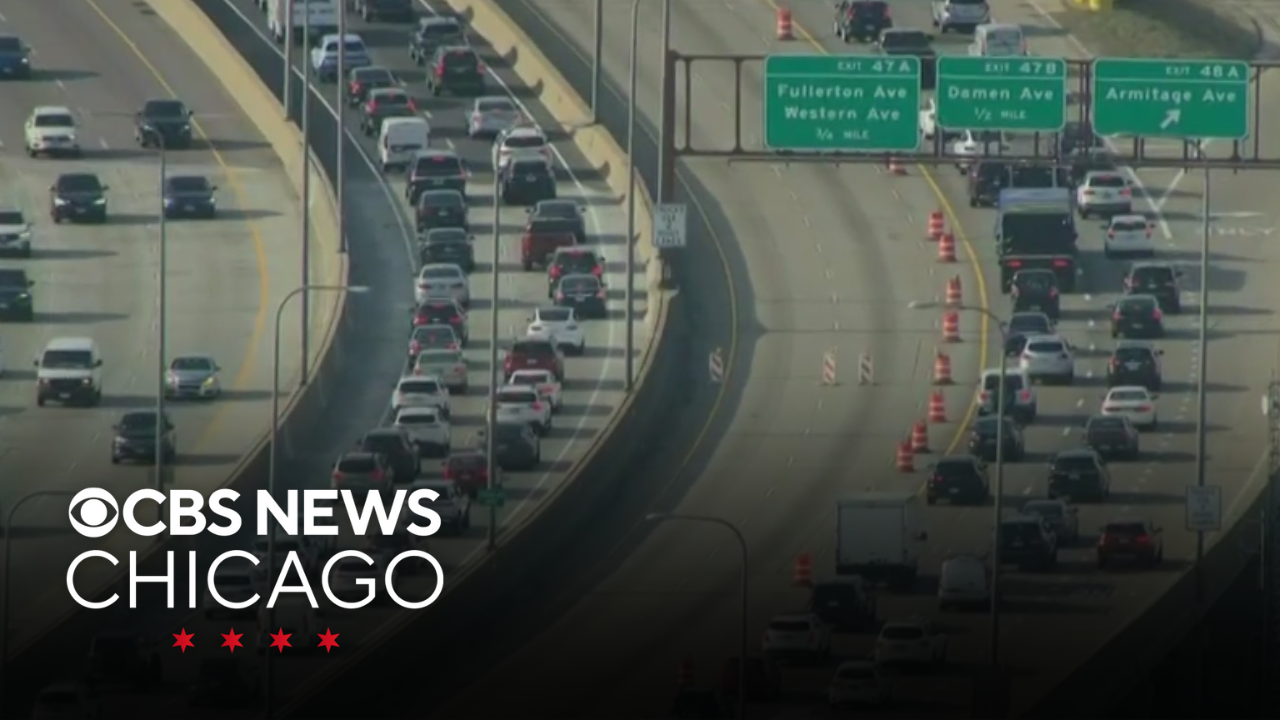 Ramp closures coming as Kennedy Expressway work goes on - CBS Chicago