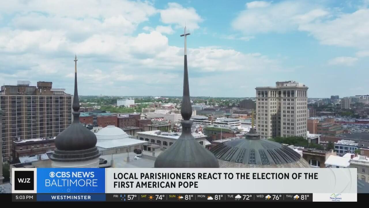 Maryland Catholics celebrate election of American-born Pope Leo XIV ...