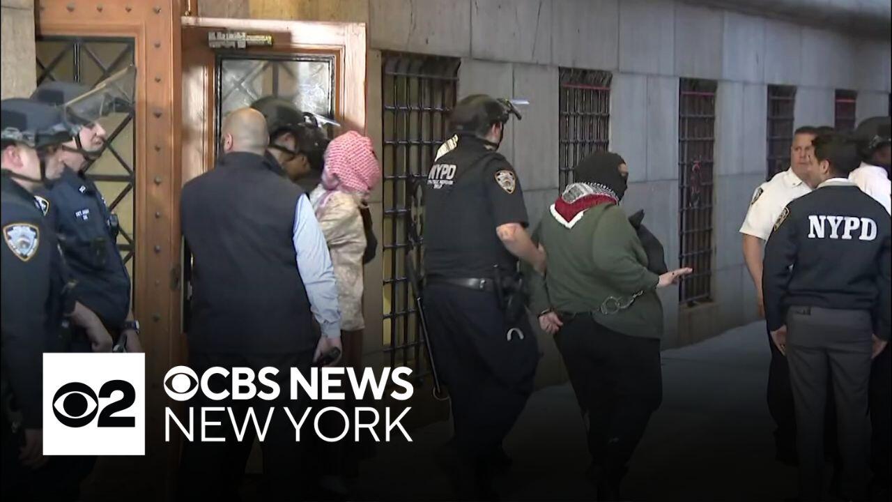 Columbia University campus restricted after protests end with dozens of ...