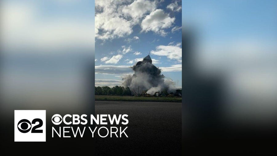 Watch the Sheraton Crossroads Hotel implosion in Mahwah, New Jersey ...