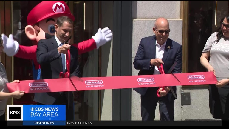 Nintendo opens flagship store in San Francisco's Union Square - CBS San ...