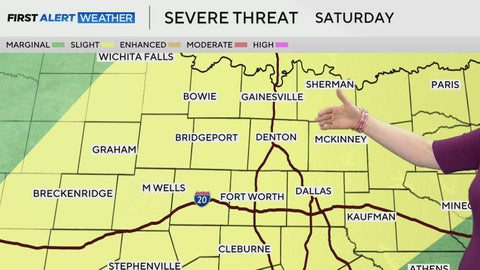 Saturday marked as First Alert Weather Day for potential severe storms ...