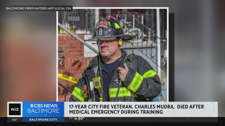 17-year veteran of Baltimore Fire Department dies during skills training session - CBS Baltimore