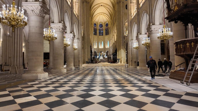 Notre Dame rebuilt, reverently restored 5 years after world watched ...