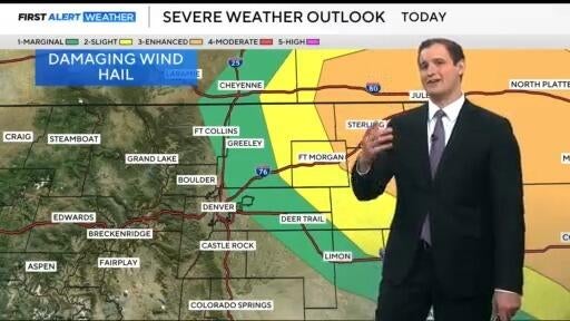 Egg-Sized hail possible across Eastern Colorado Sunday - CBS Colorado