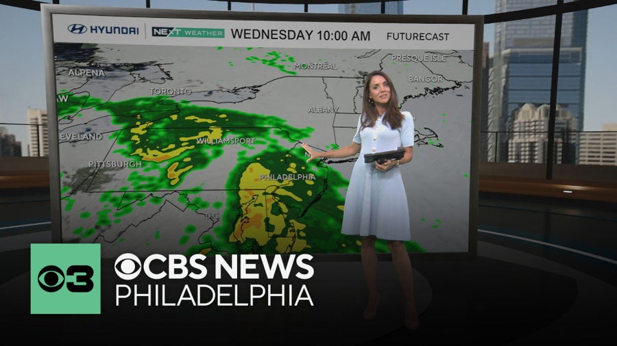 Rain in the forecast for Philadelphia region Wednesday after cool start ...