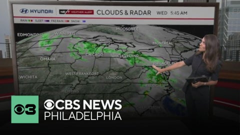 Rain to continue in Philadelphia area Wednesday into Thursday. Here's ...