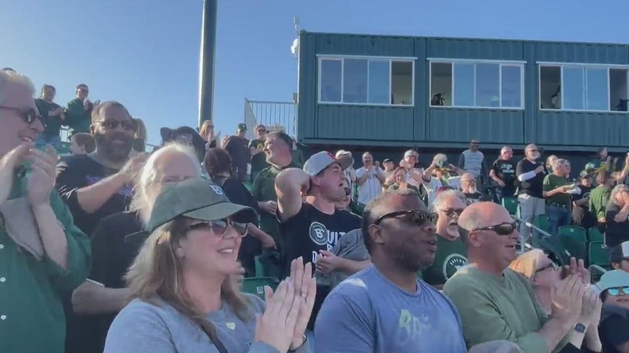 Fans pack Raimondi Park for Oakland Ballers' season opener - CBS San ...