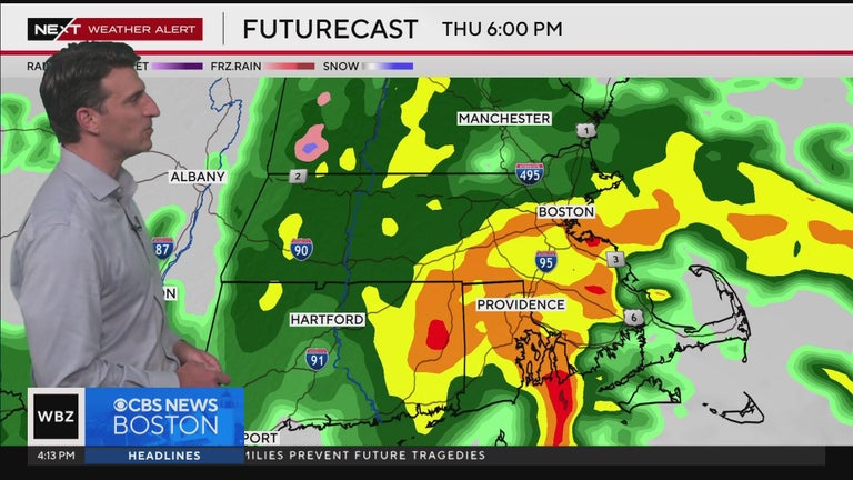 Boston weather maps, radar show when nor'easter will be at its worst ...