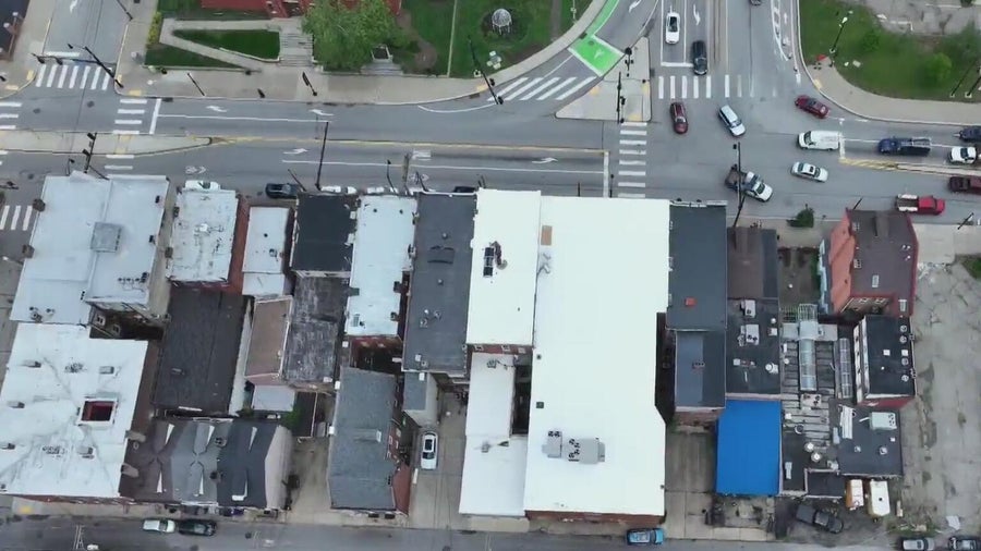 Pittsburgh business reopens after storms tear roof off building - CBS ...