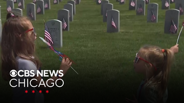 Fallen service members honored at Abraham Lincoln National Cemetery ...