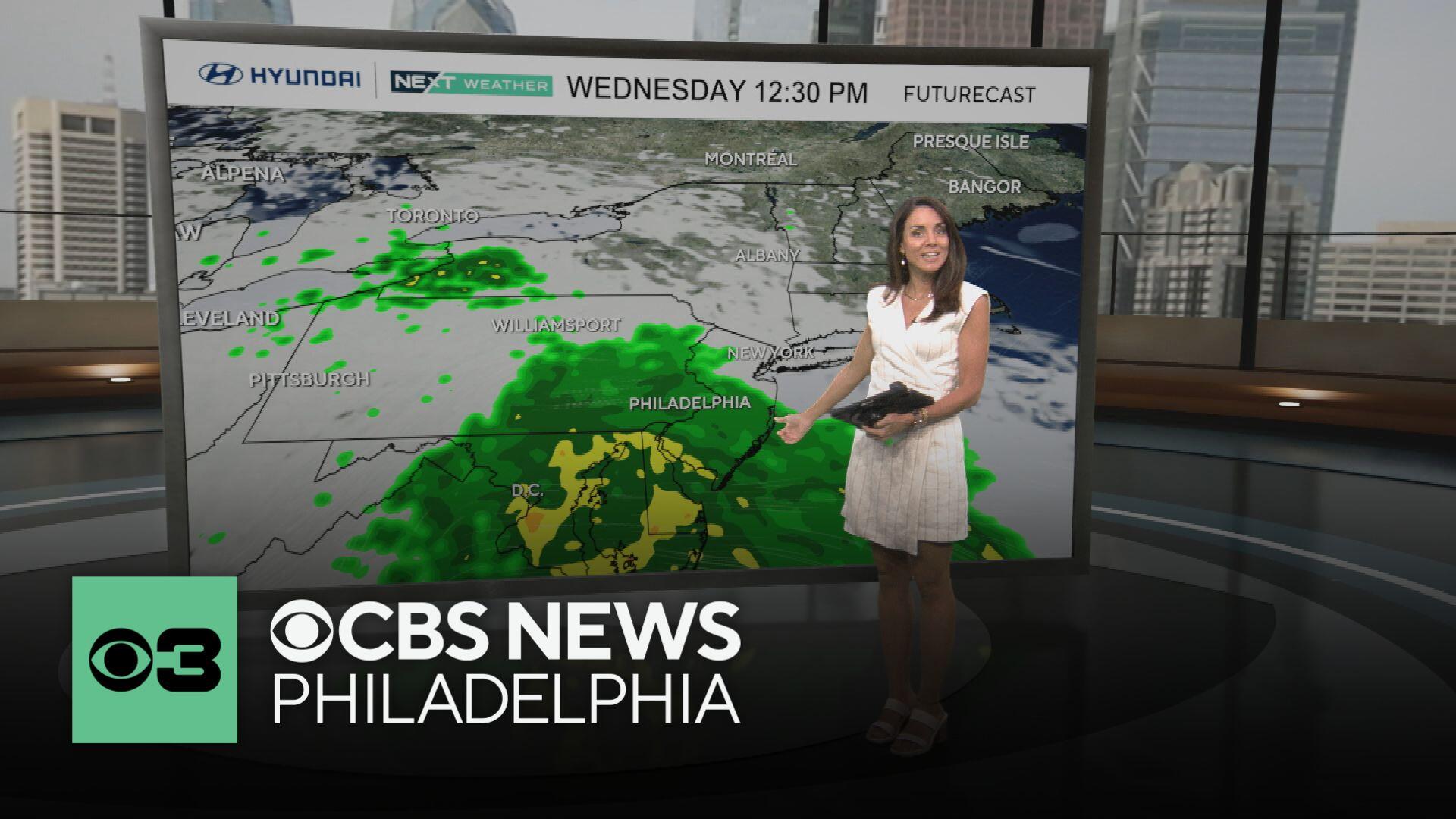 Soggy weather returns to Philadelphia region this week. Timing out the ...