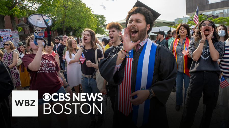 Harvard students rally for international classmates whose status ...