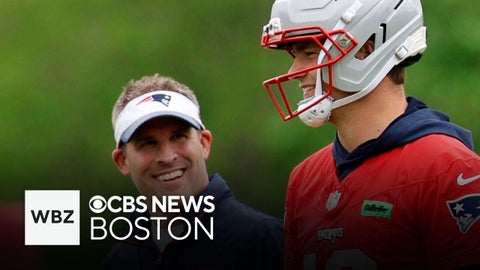 Stefon Diggs was back with Patriots for Monday's OTA practice - CBS Boston