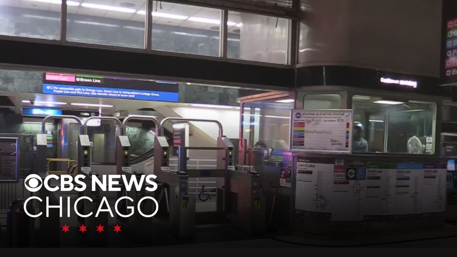 Man stabbed during argument on Clark/Lake CTA station platform in downtown Chicago - CBS Chicago